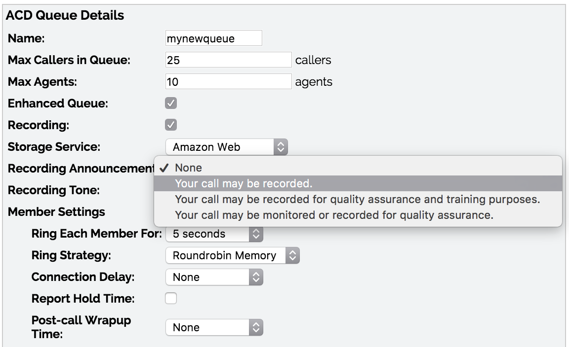 New Feature Now Available: Call Recording for Enhanced ACD Queues