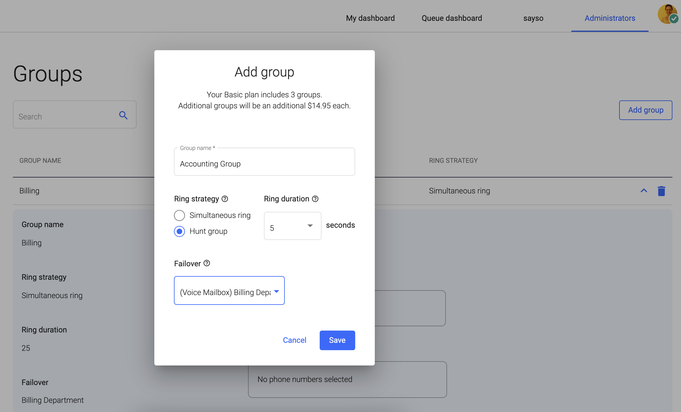 The New Web Admin Portal: Ring Groups and Users
