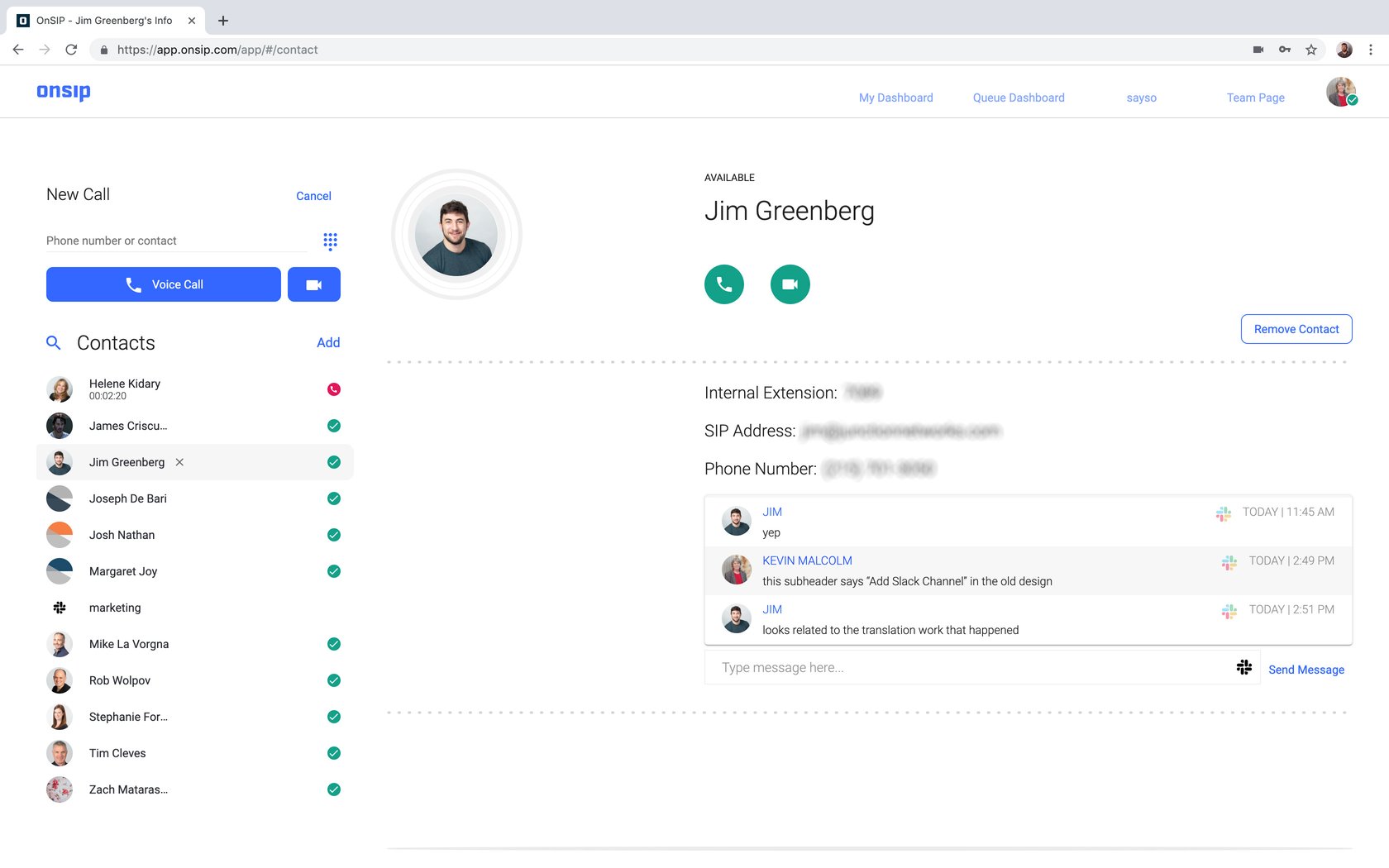 The OnSIP App: A Phone For Modern Teams